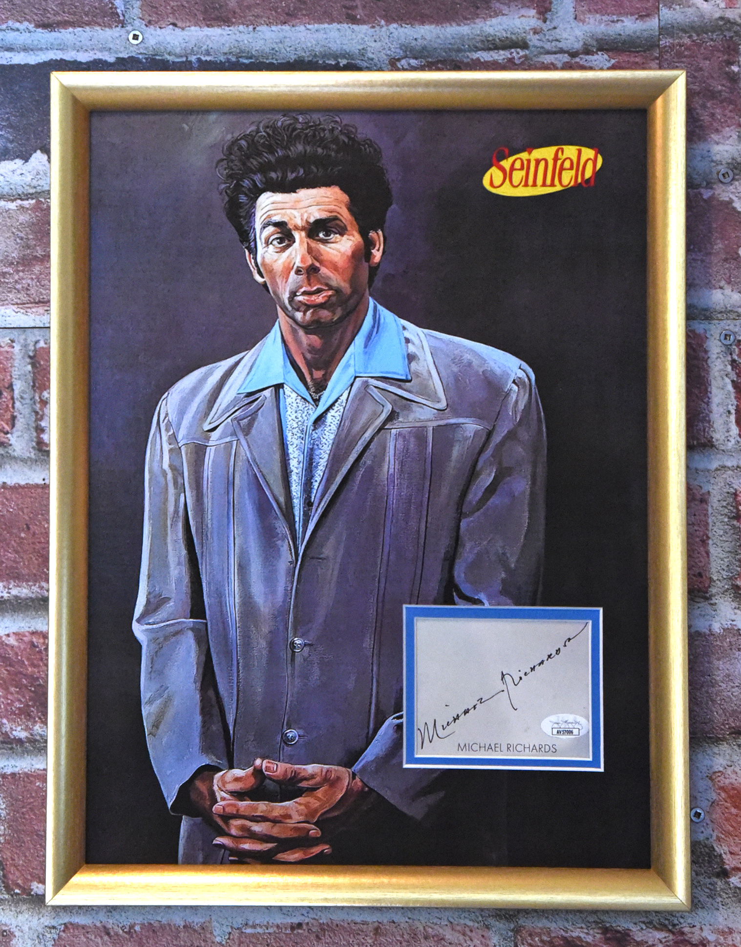 MICHAEL RICHARDS 12×16 custom mat from SEINFELD – NORTHCOLLECTORS.COM
