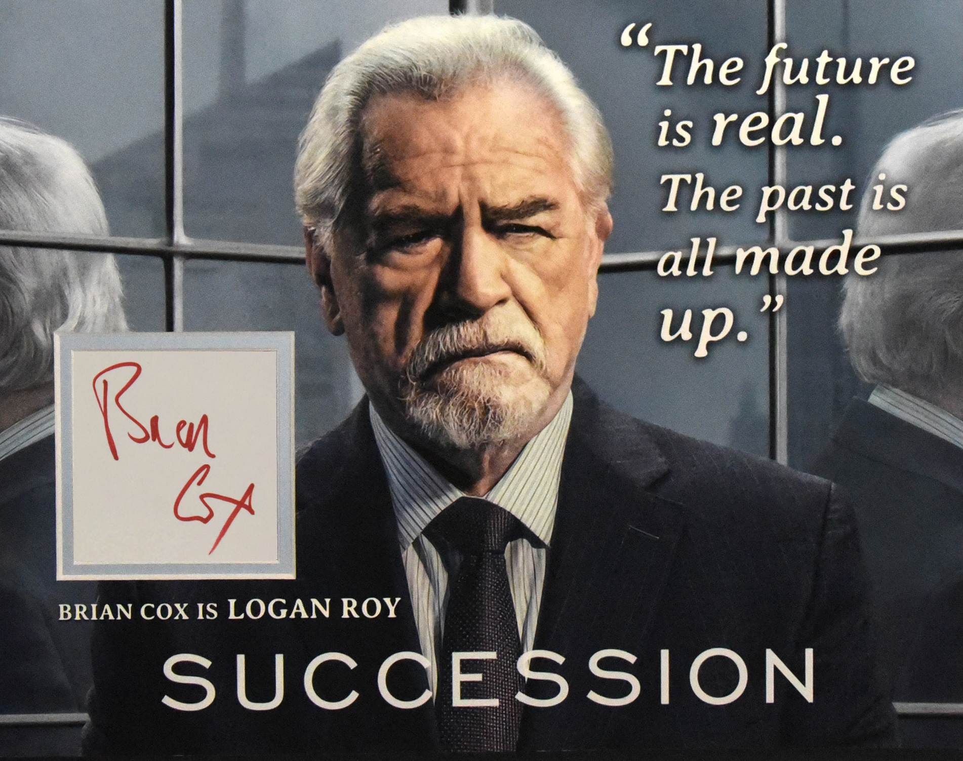 BRIAN COX custom 12×16 mats for cut autograph – NORTHCOLLECTORS.COM