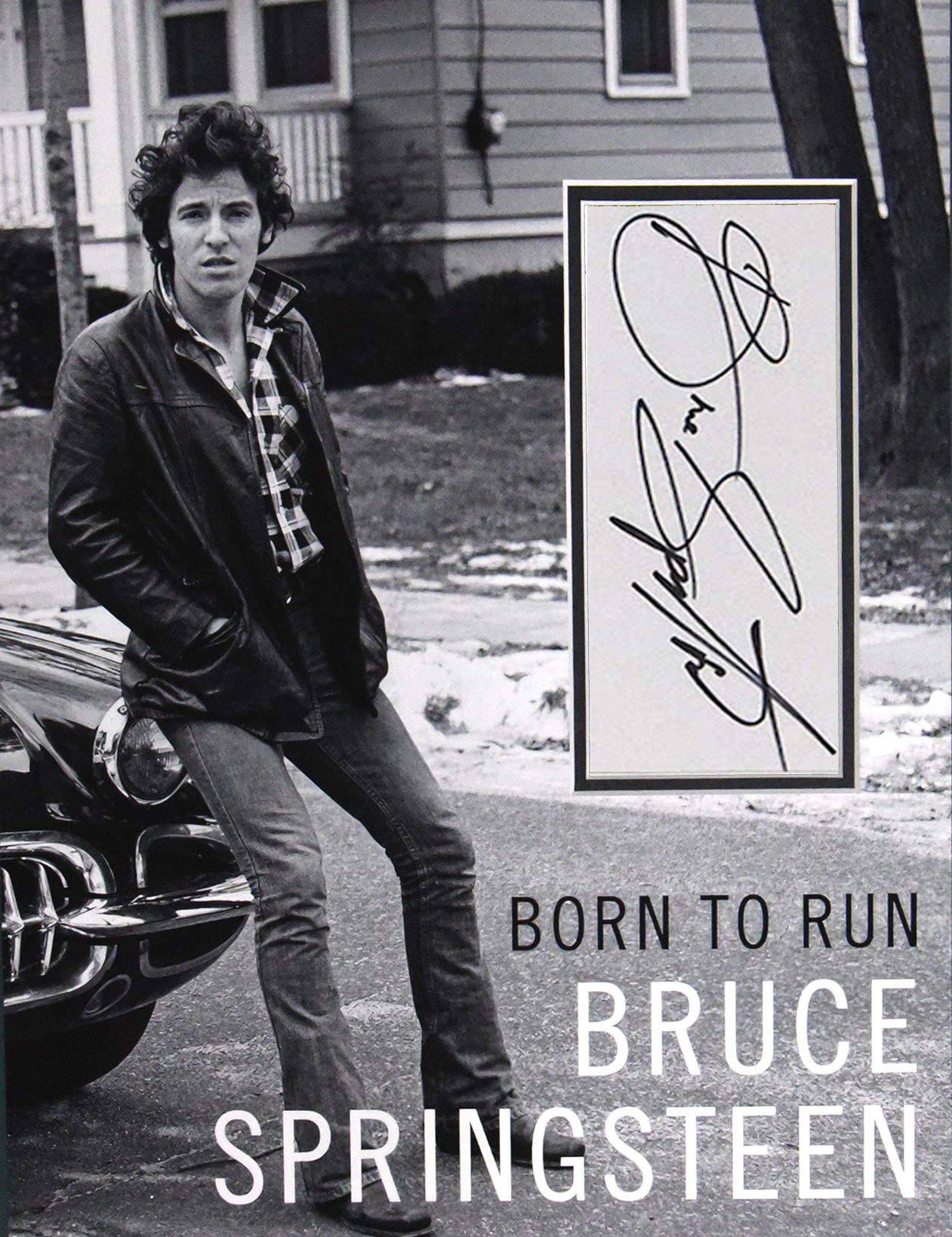 BRUCE SPRINGSTEEN custom 12×16 mats – NORTHCOLLECTORS.COM