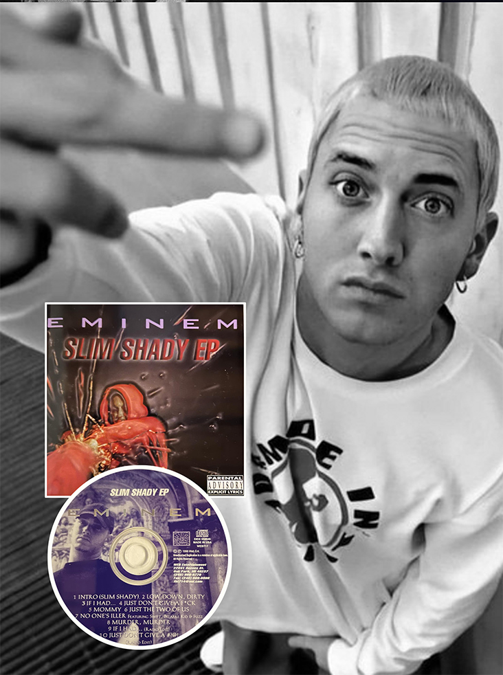 EMINEM custom 12×16 mat designs for CD cover and disc – NORTHCOLLECTORS.COM