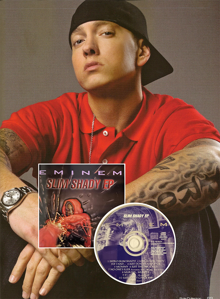 EMINEM custom 12×16 mat designs for CD cover and disc – NORTHCOLLECTORS.COM